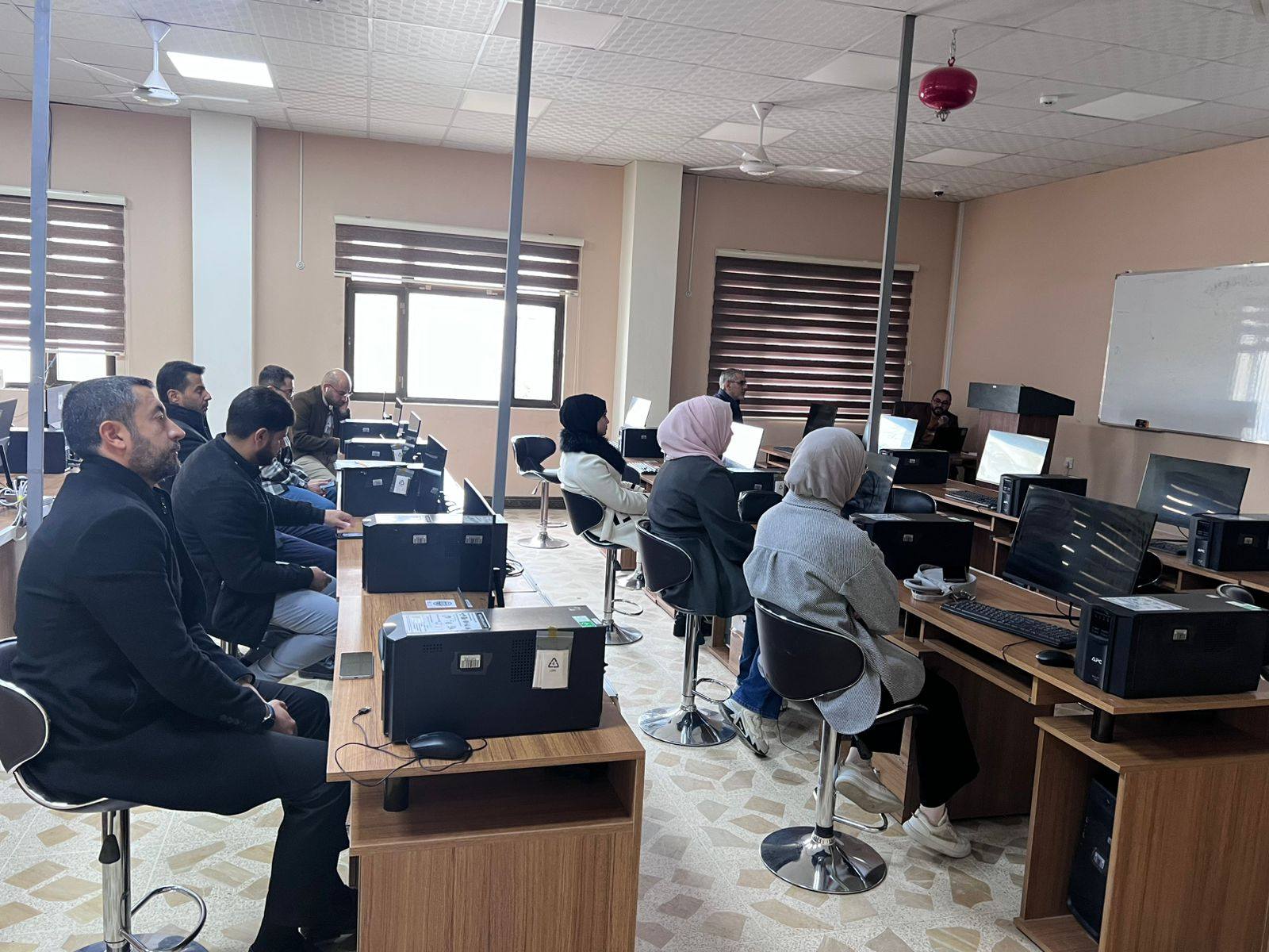 The Computer Center concludes the computer efficiency course for ...