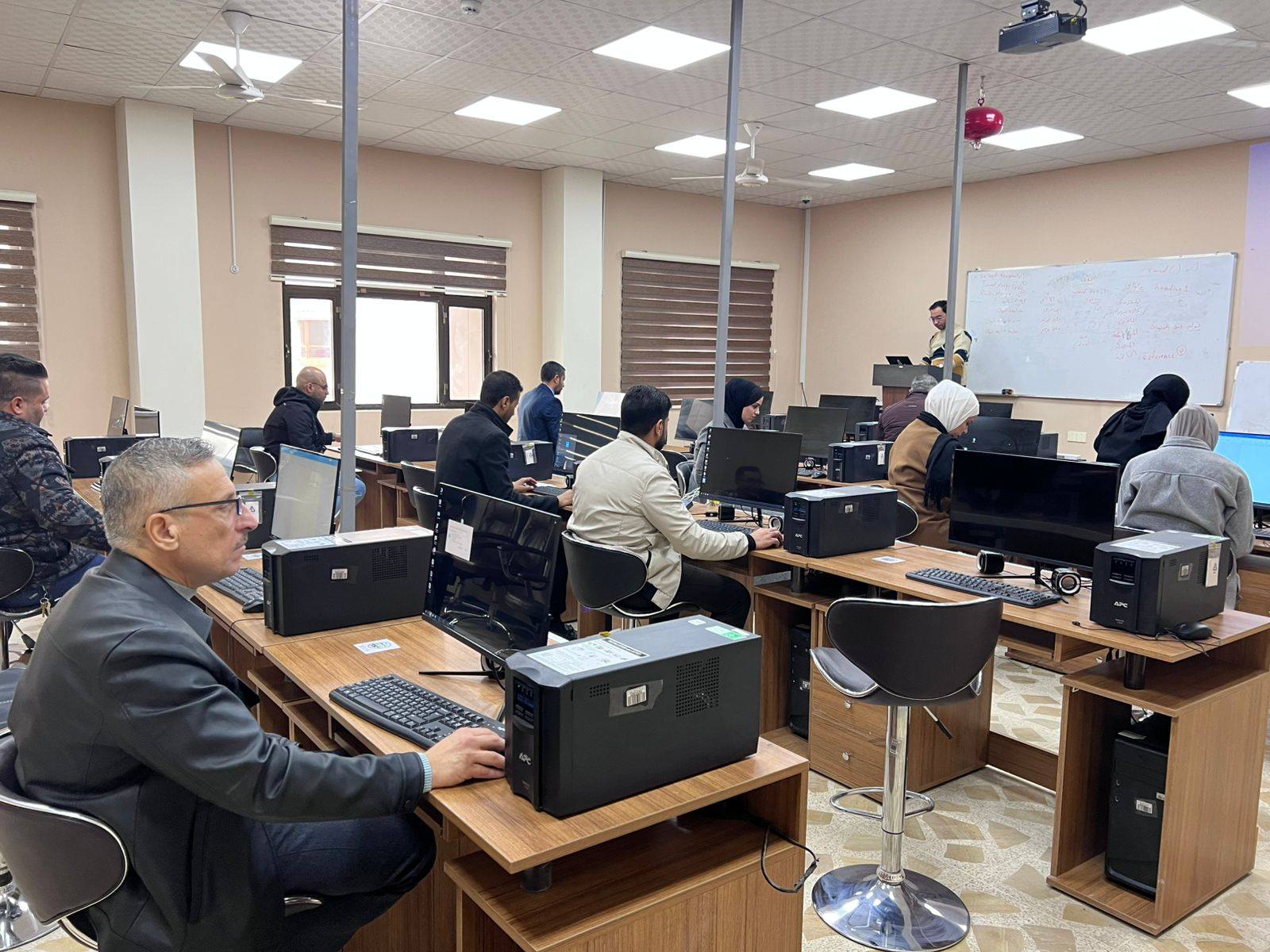 The Computer Center concludes the computer efficiency course for ...